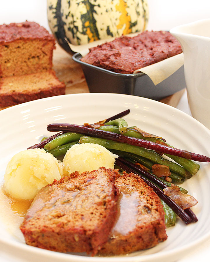 Nutritious Vegan Beet Loaf Recipe by Fresh is Real