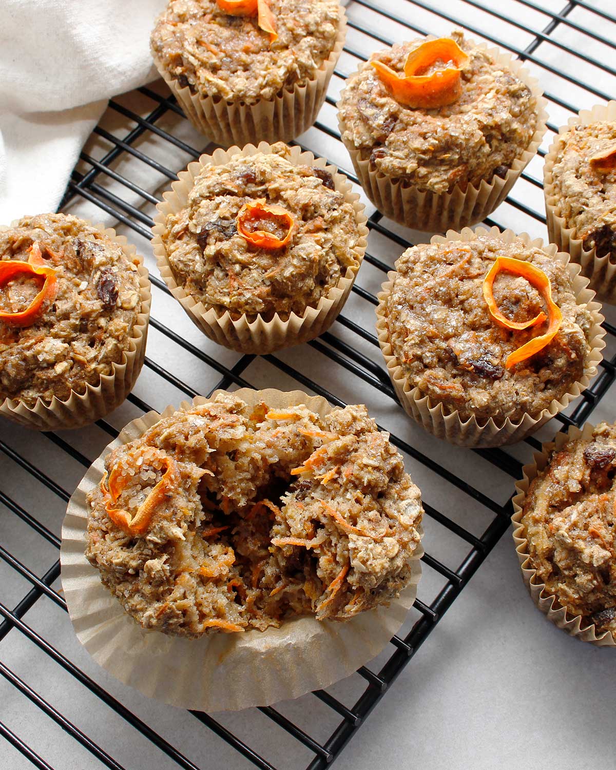 Healthy Morning Glory Muffins (GF + Vegan) Recipe by Fresh is Real