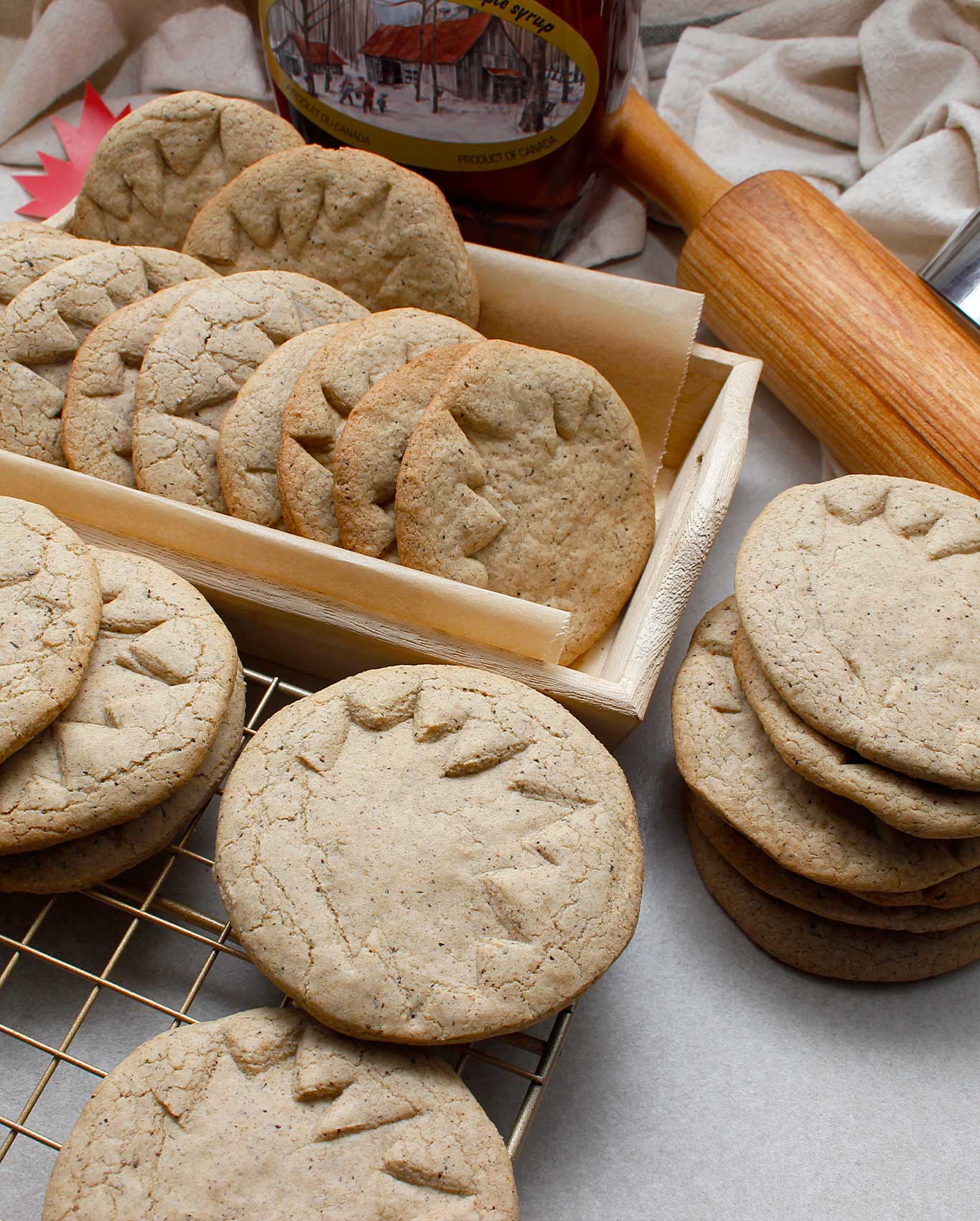 GF Vegan Maple Cookies (Sweet Tea Biscuits) Recipe by Fresh is Real
